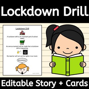 Lockdown Drills Social Story EDITABLE